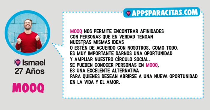 Mooq | ¿La mejor opción? | Conoce Personas y ¡ten citas! 🥇【2022】